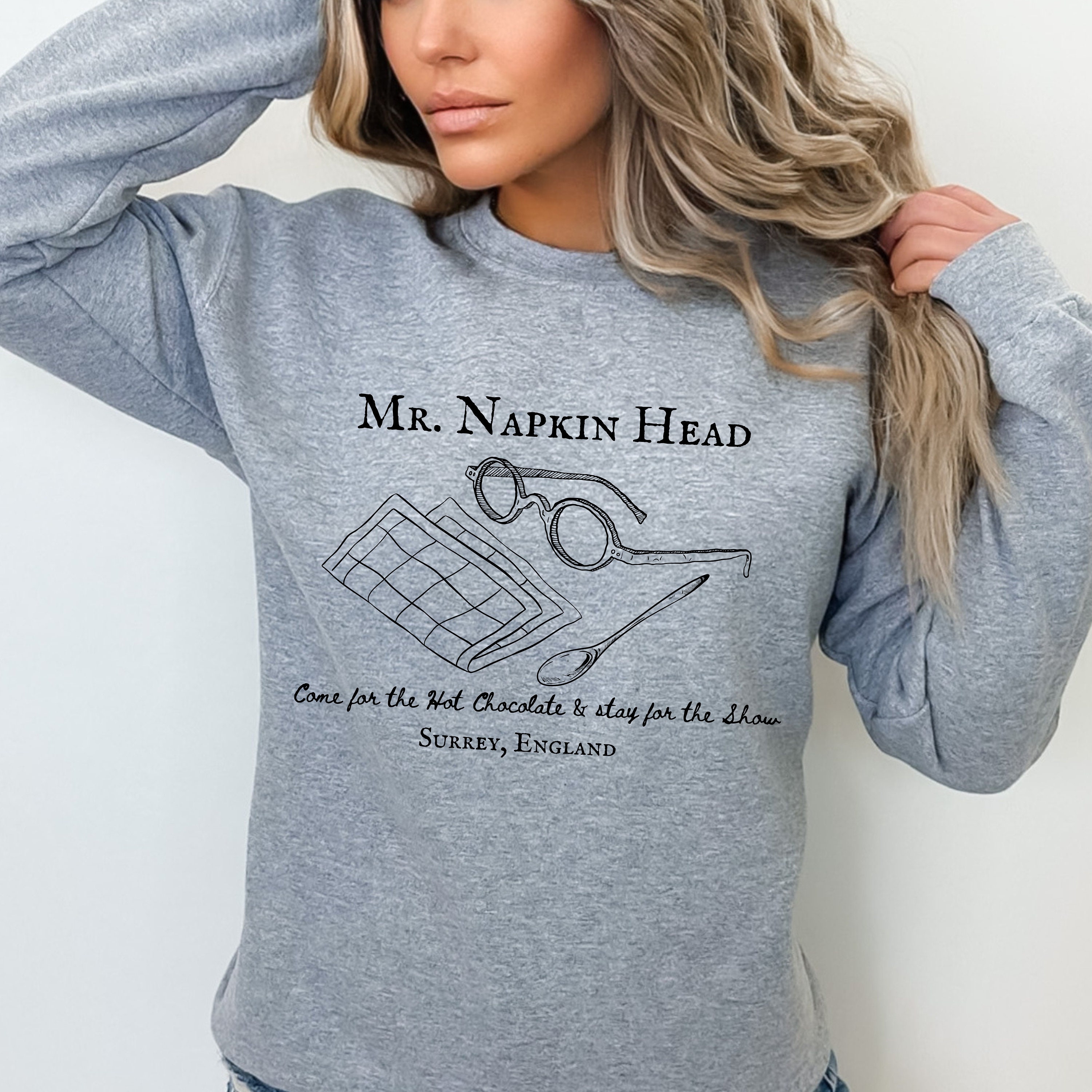 The Holiday Movie Merch Mr. Napkin Head Nancy Meyers Rosehill - Etsy