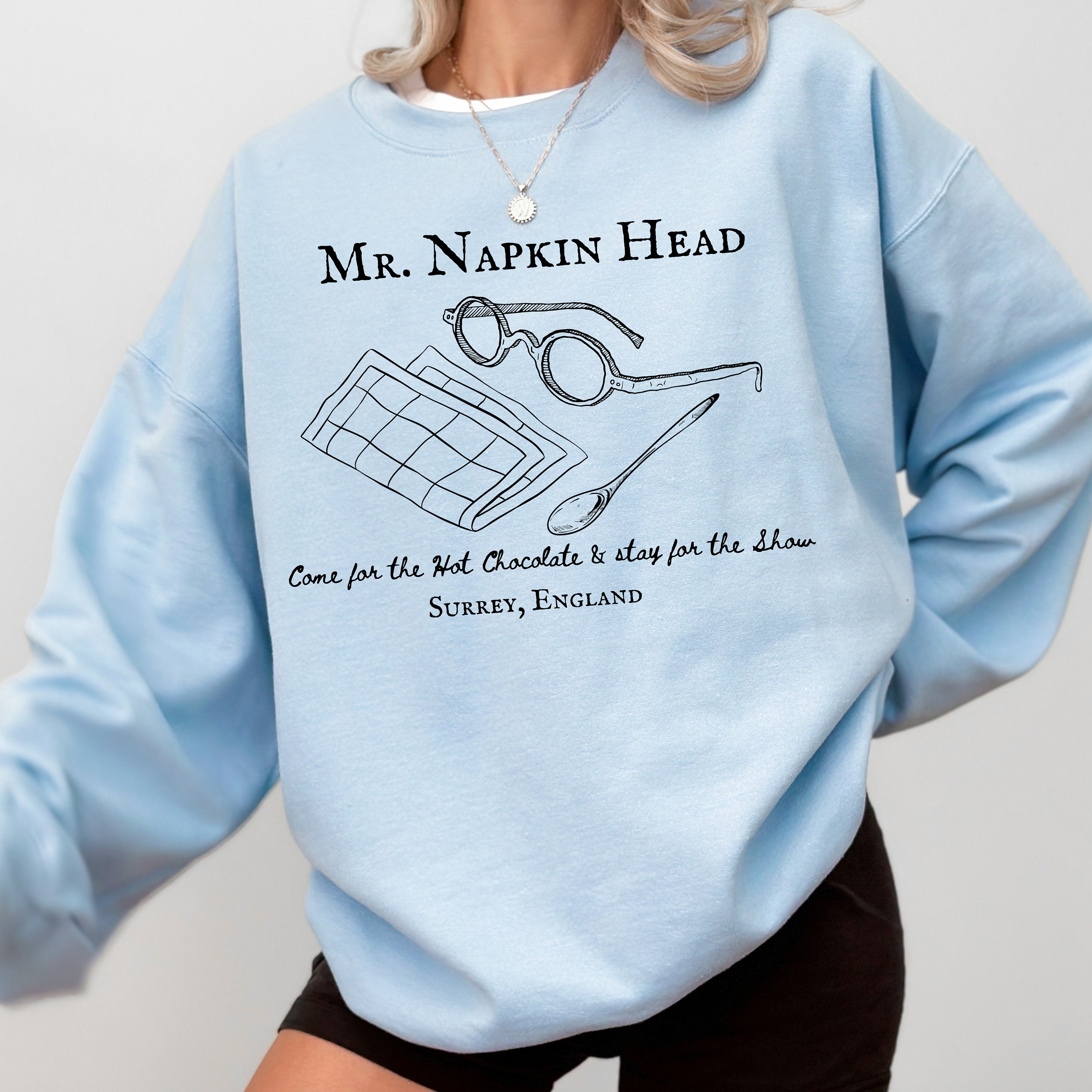The Holiday Movie Merch Mr. Napkin Head Nancy Meyers Rosehill - Etsy