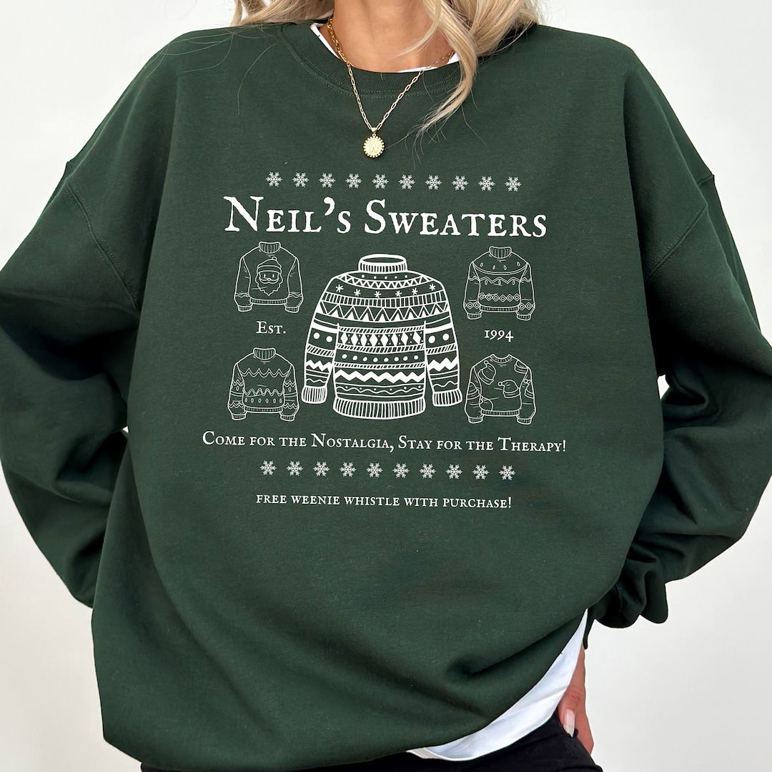 The Santa Clause Movie 90's Merch Neil's Sweaters Charlie Judy's Hot ...