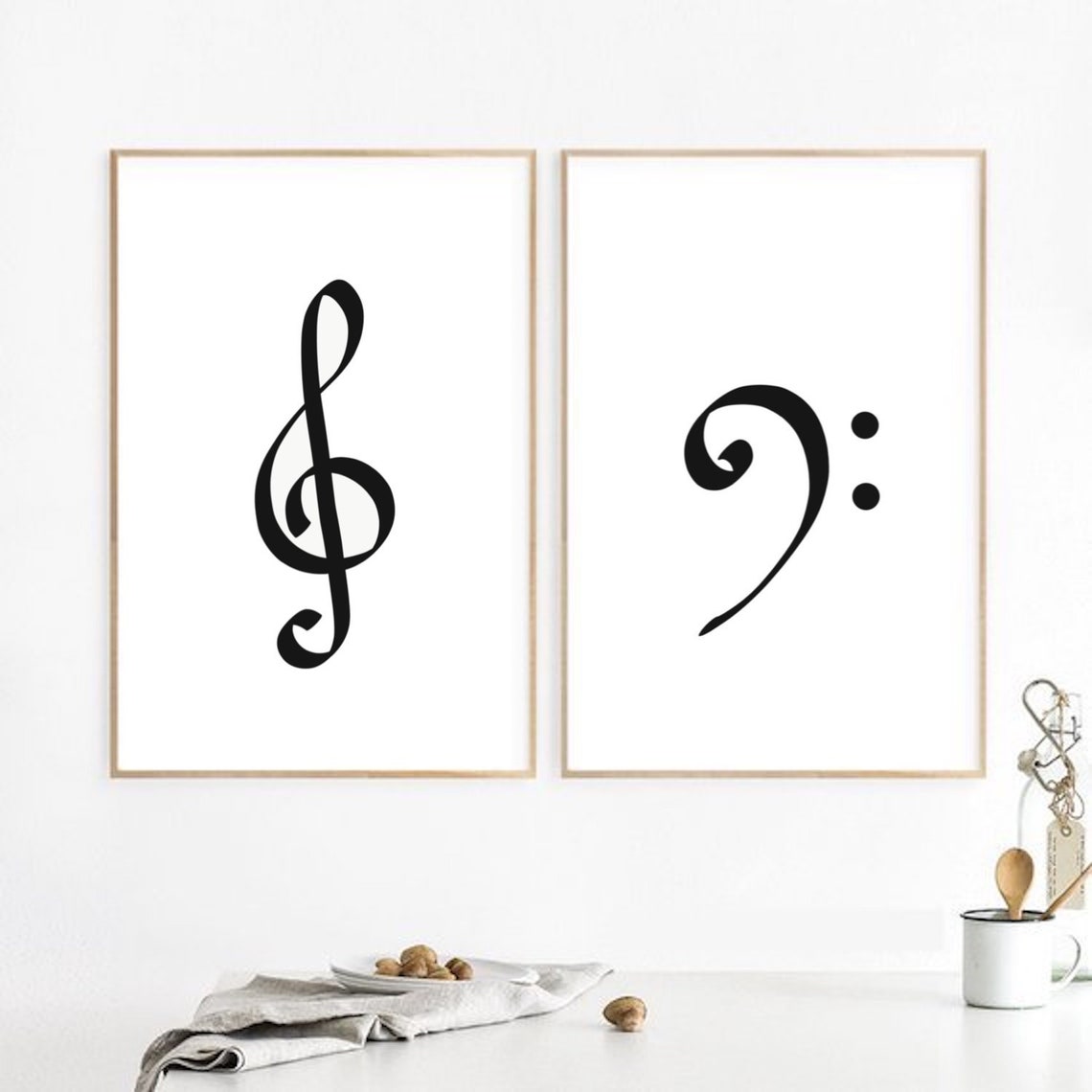 Bass Line Art Bass Print Abstract Music Wall Decor | Etsy