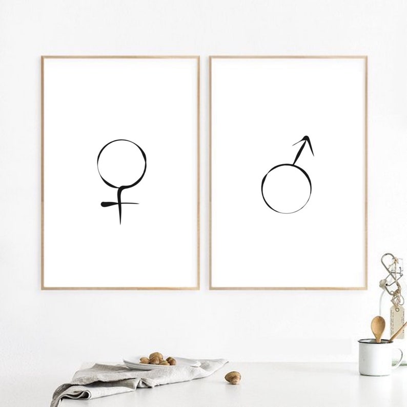 Male Line Art Male Print Abstract Male Wall Decor - Etsy