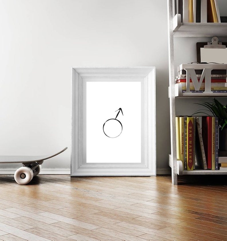 Male Line Art Male Print Abstract Male Wall Decor - Etsy