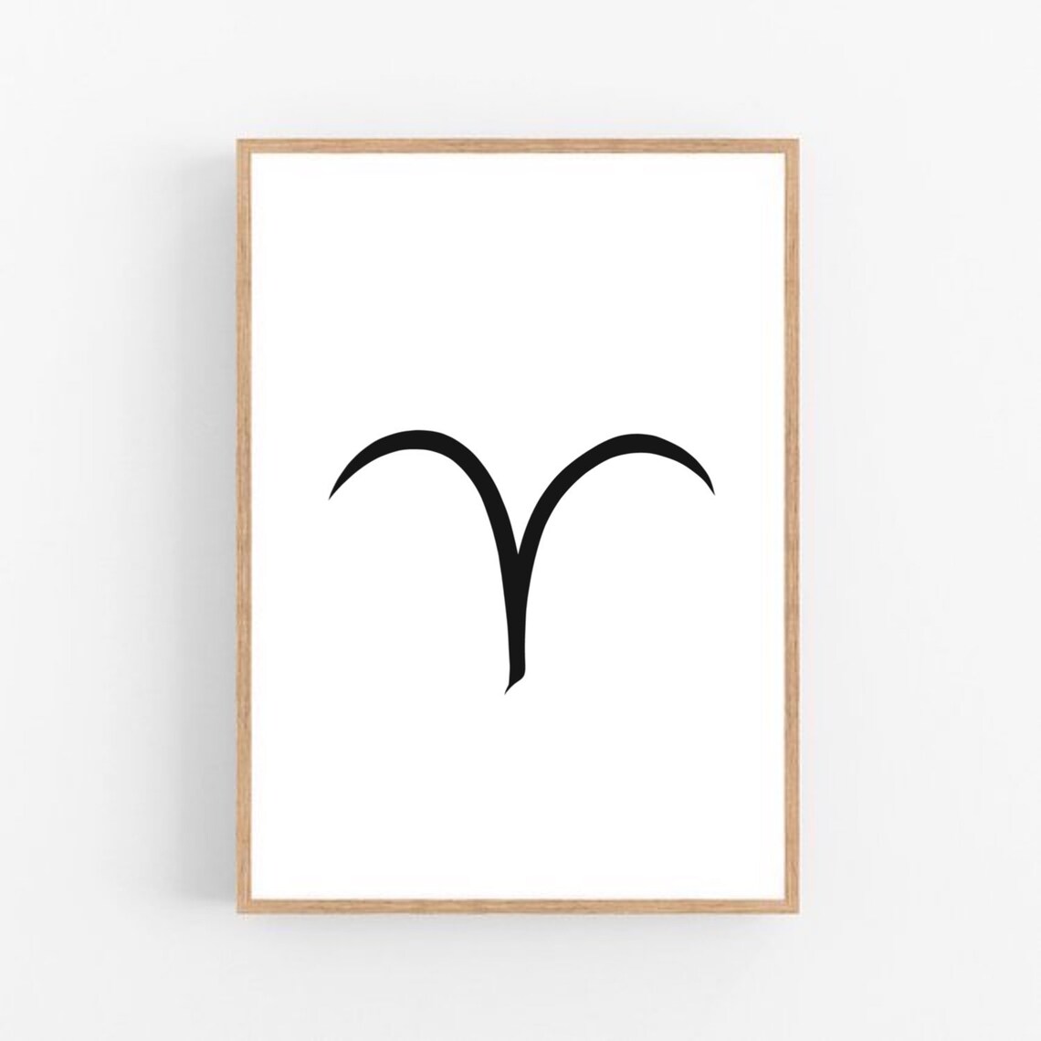 Aries Line Art Aries Print Zodiac Print Abstract Astrology - Etsy