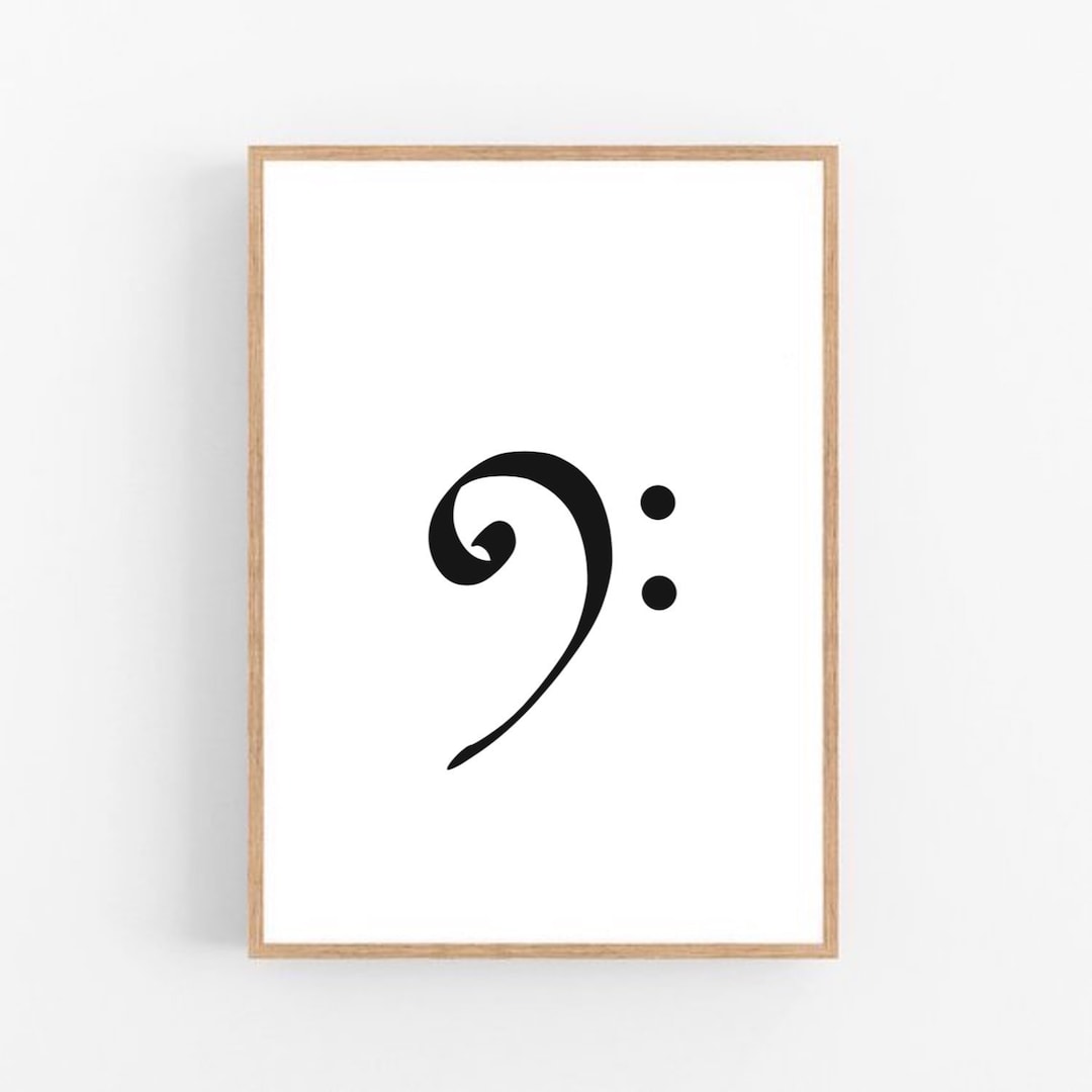 Bass Line Art, Bass Print, Abstract Music Wall Decor, Minimalist Art ...
