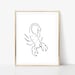 Scorpio Line Art Scorpio Print Zodiac Print Abstract - Etsy