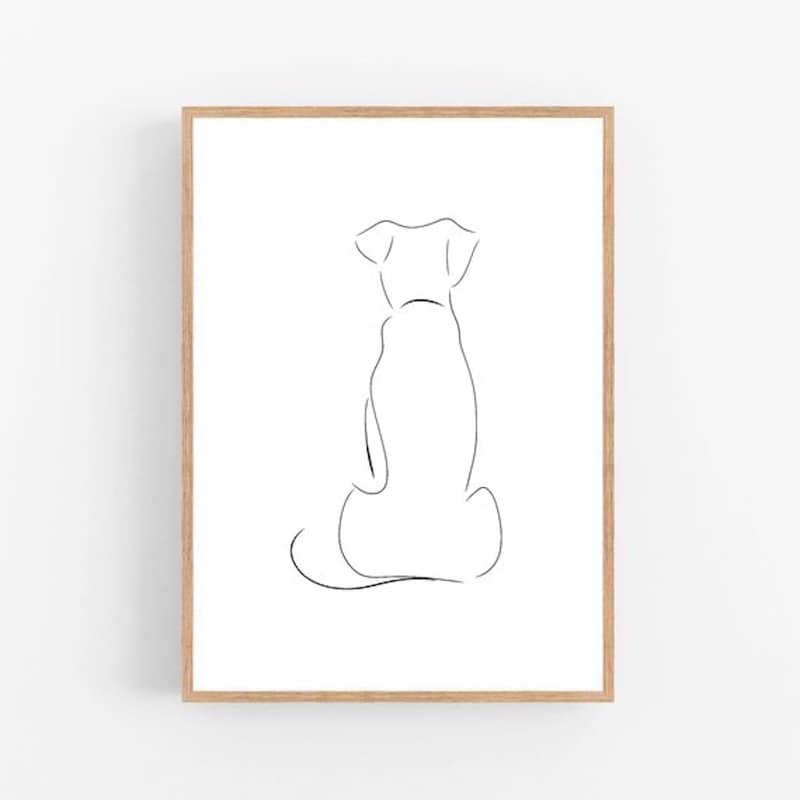 Abstract Dog Art - Etsy