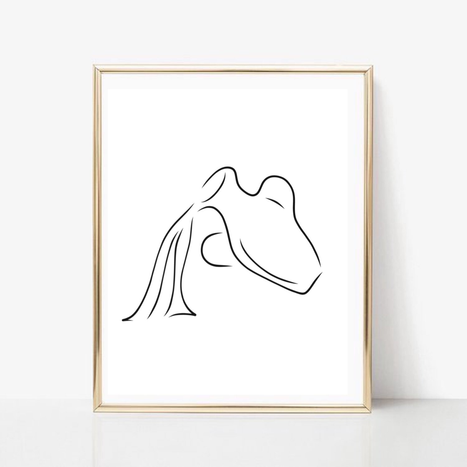 Aquarius Line Art Aquarius Print Zodiac Print Abstract | Etsy