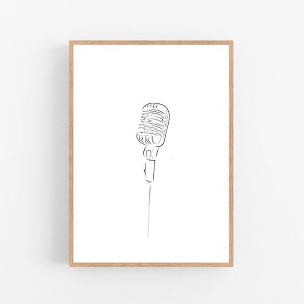 Line Art Music - Etsy