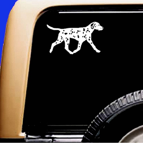DALMATIAN Dog Decal Sticker RV Truck Vinyl Gate Original - Etsy