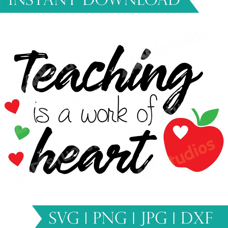 Heart Apple Svg - Etsy