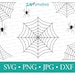 Halloween Spider Web Clip Art, Spider SVG, PNG (digital Download) - Etsy