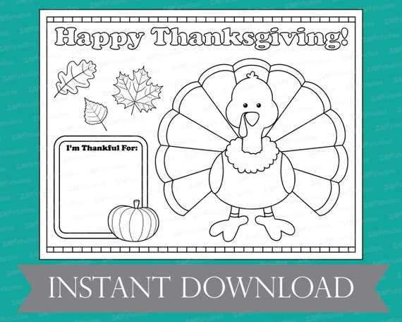 Thanksgiving Crafts And Coloring Pages