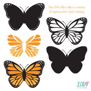 Monarch Butterfly SVG PNG: Simple Monarch Art (digital Download) - Etsy
