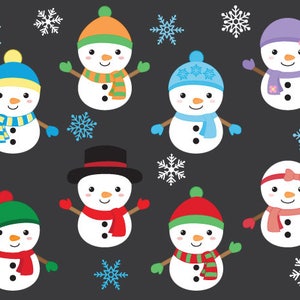 Snowman Clip Art Snowflake Clip Art Snowman Clipart, Snowflake Clipart ...