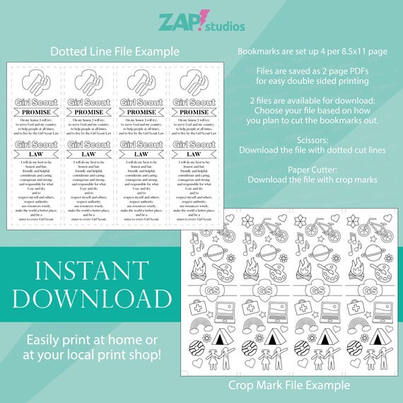 Actividades Imprimibles De Girl Scouts