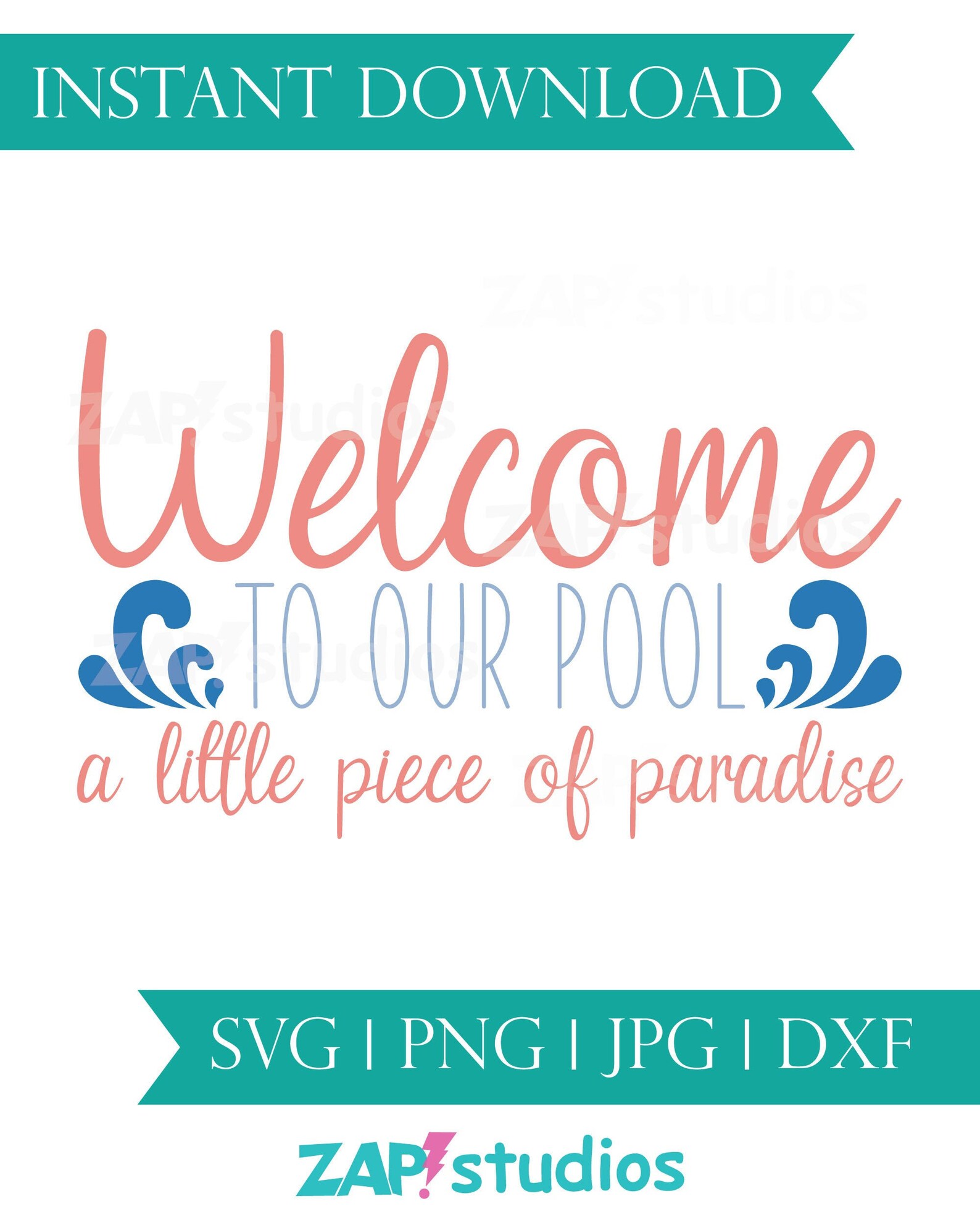 Welcome to our pool sign Welcome pool svg Pool sign png | Etsy