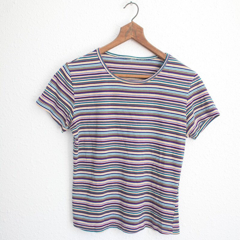 Striped Shirt 90s - Etsy
