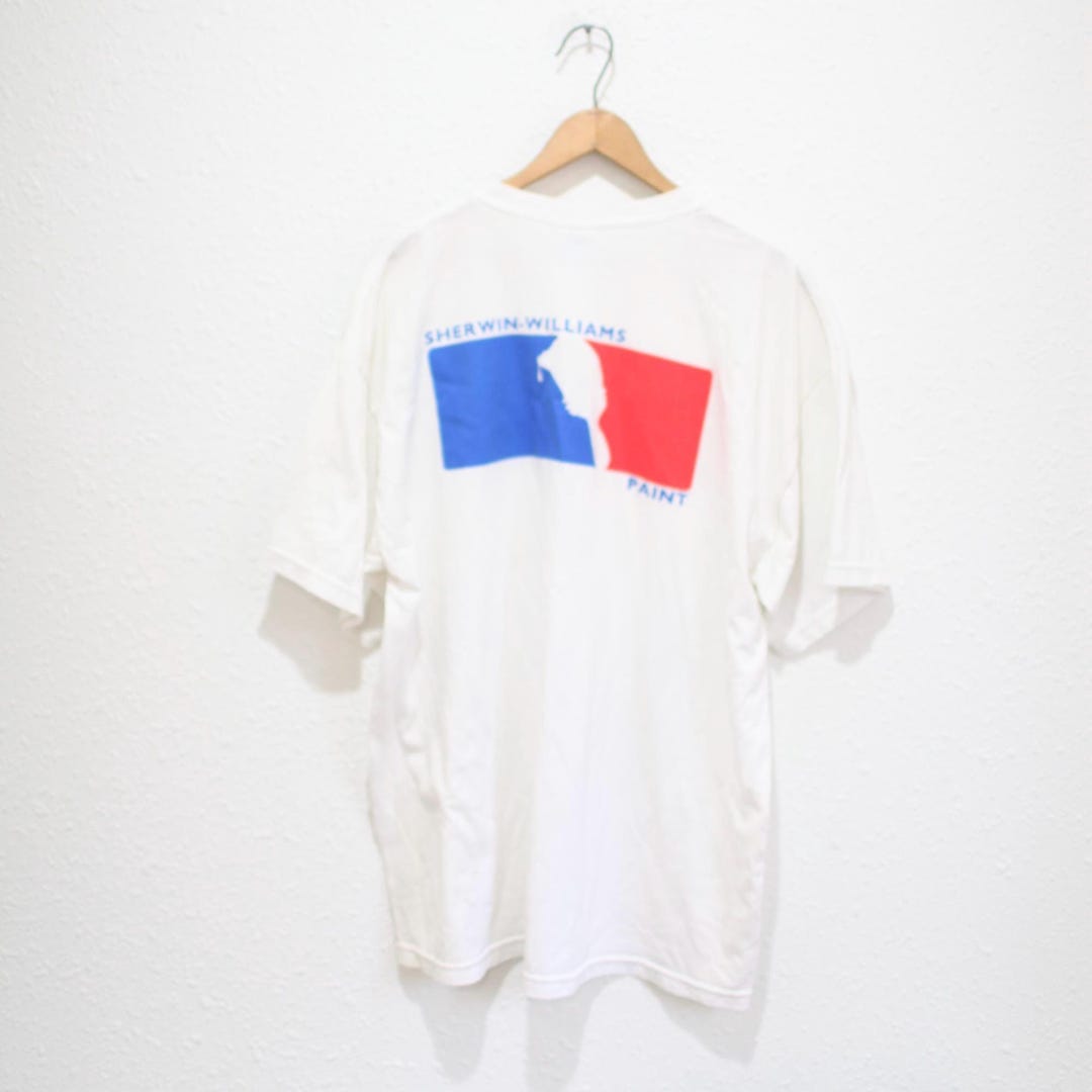 Vintage 90s Sherwin Williams Painter White T Shirt #0759 - Etsy