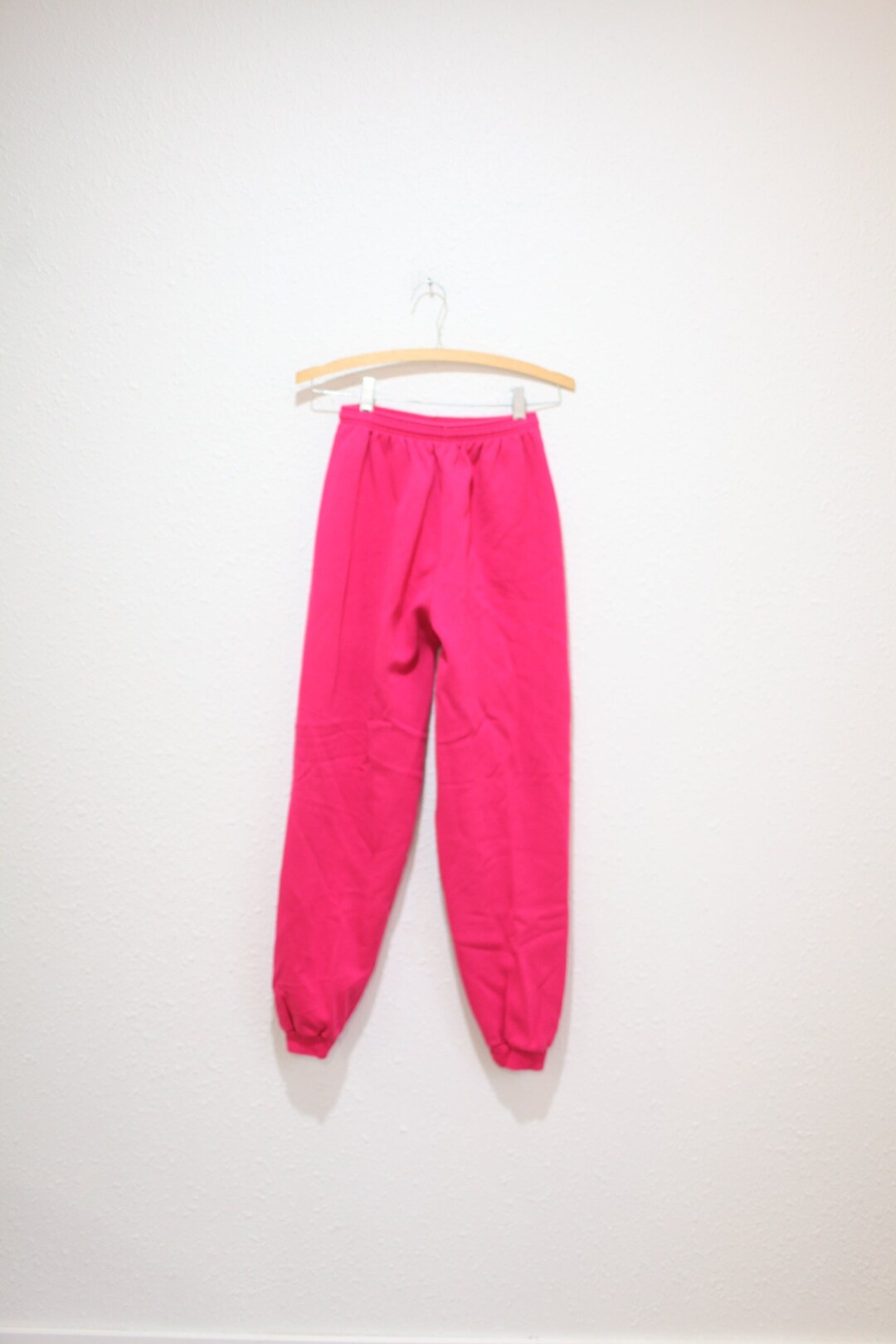 Vintage 90s Hot Pink Sweat Pants Drawstring Sweats 0621 - Etsy