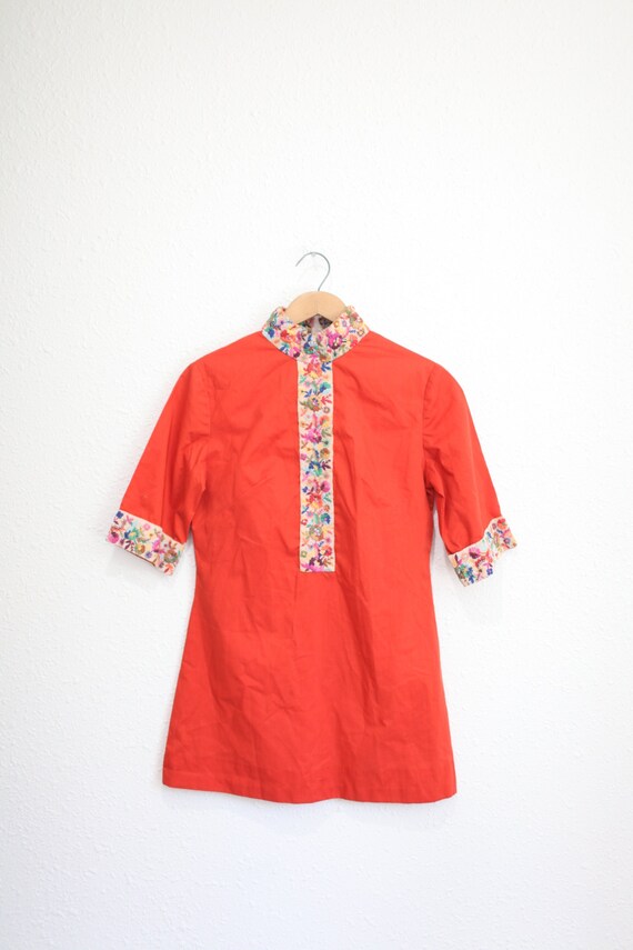 Vintage 60s tomato red - Gem