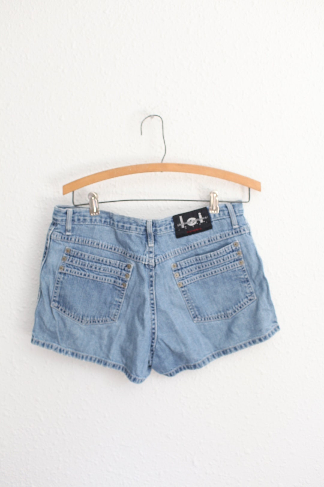 Vintage 90s Y2k Lei Low Rise Denim Jeanshort Shorts 30 32 #0649 - Etsy