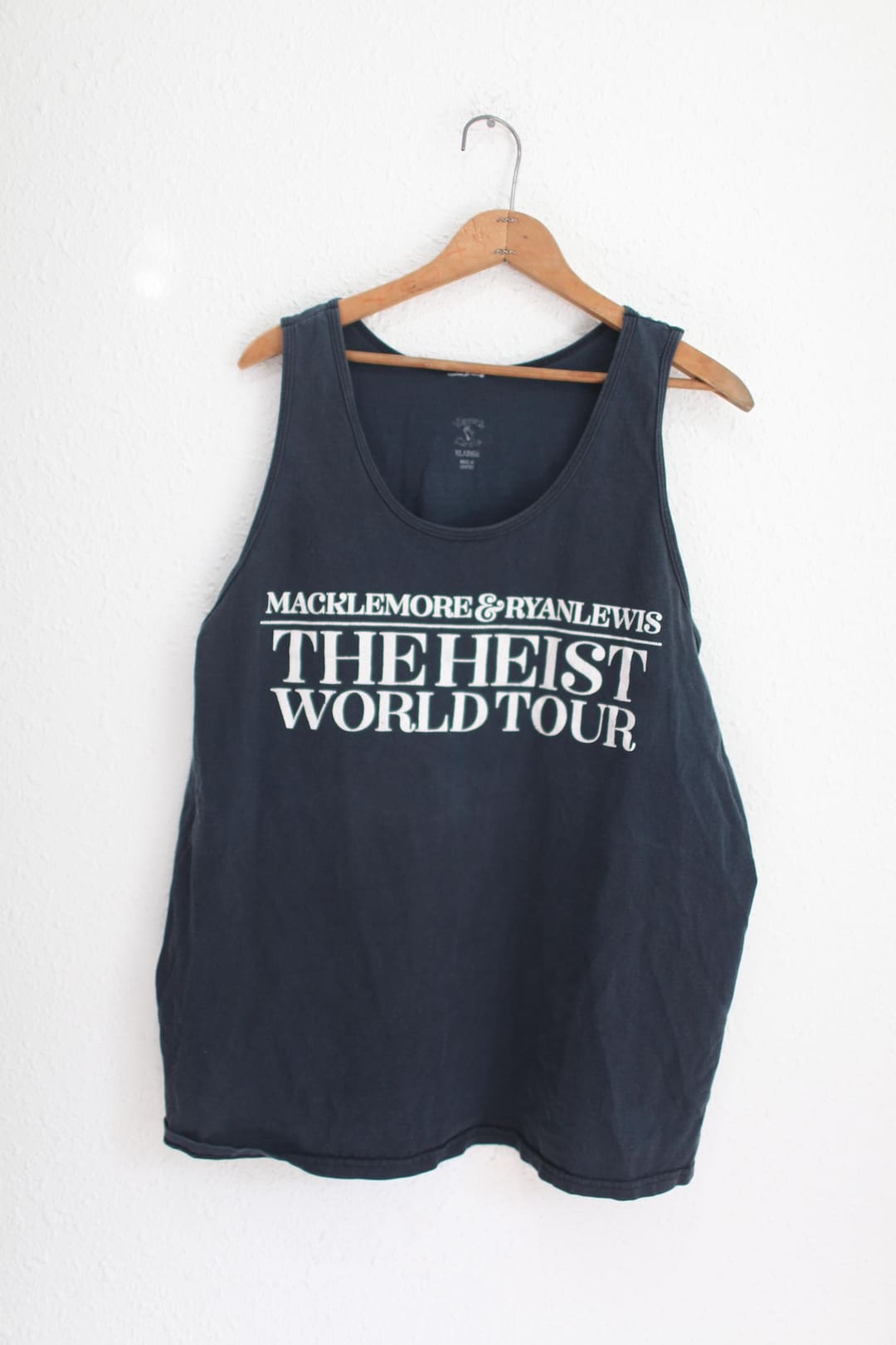 Vintage Macklemore Heist Tour Muscle Tank Top #0460 - Etsy