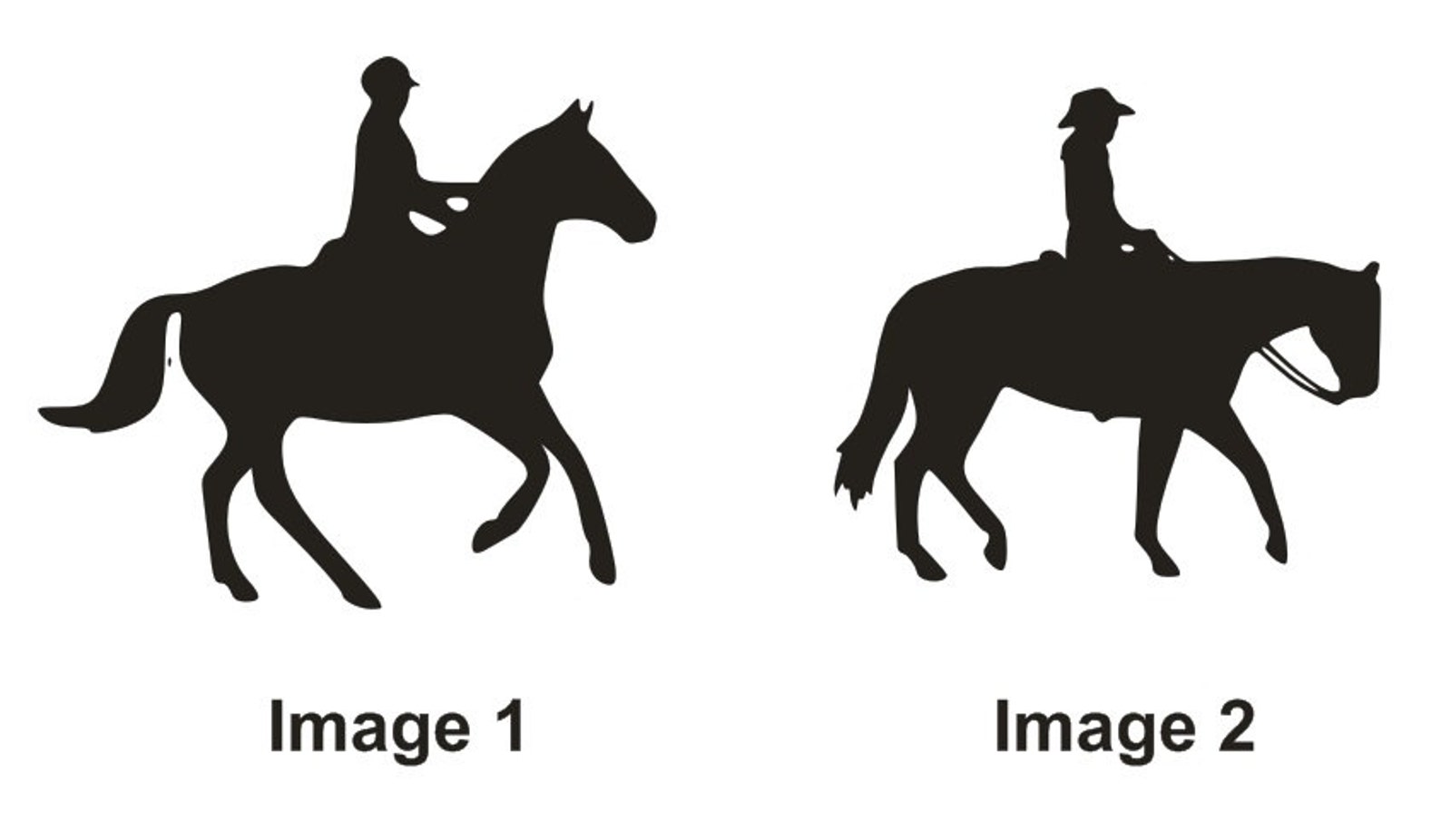 Horseback Riding Window Sticker Decal | Etsy