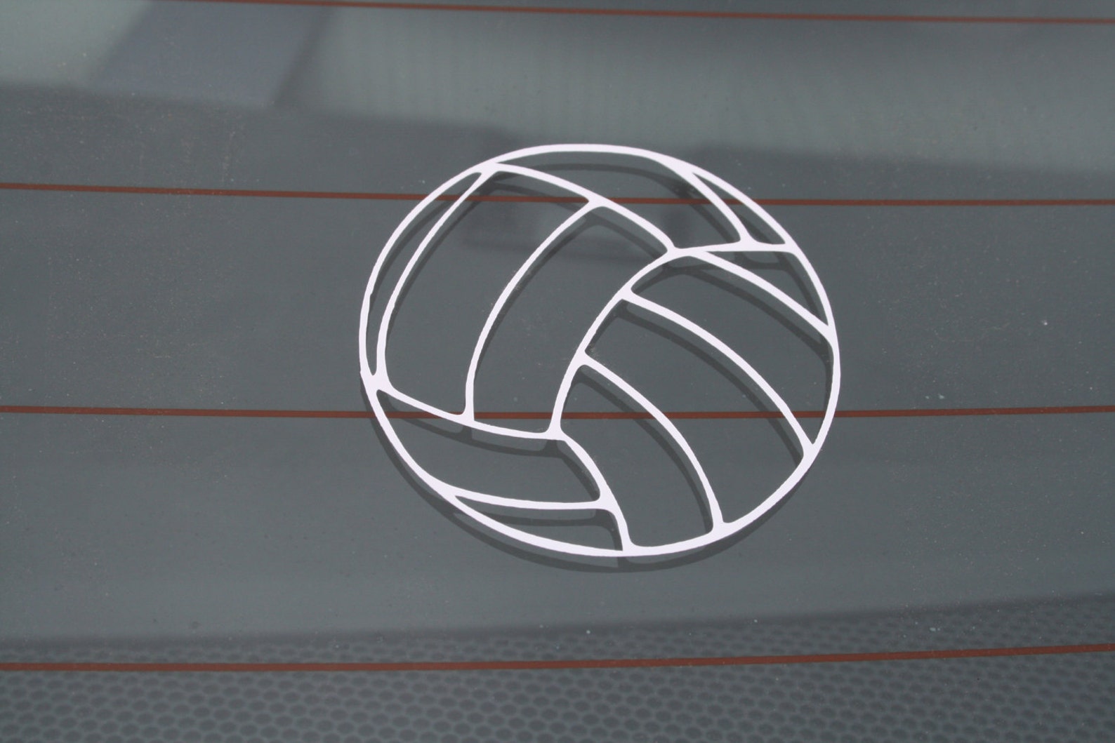 Volleyball Sticker Decal | Etsy