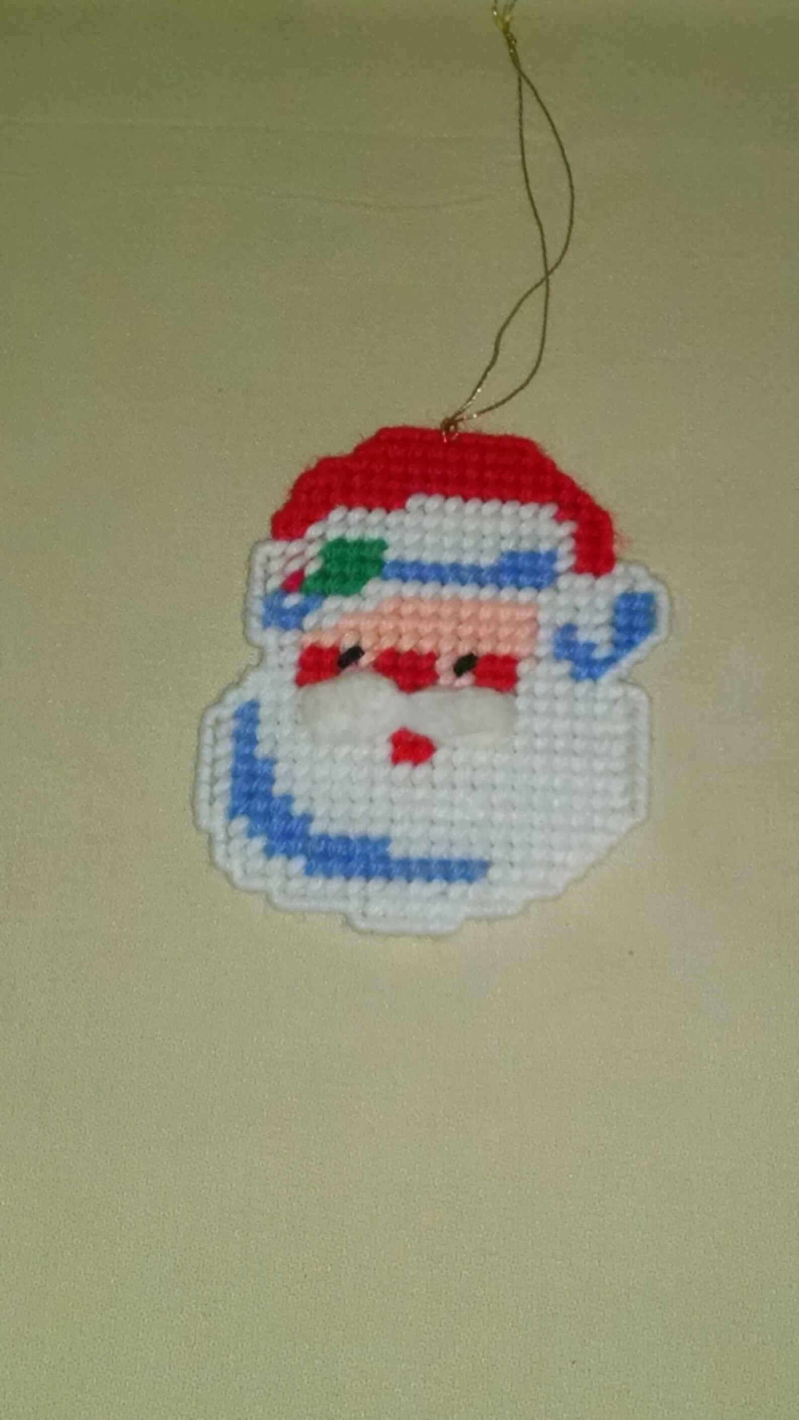 Santa Face Ornament - Etsy