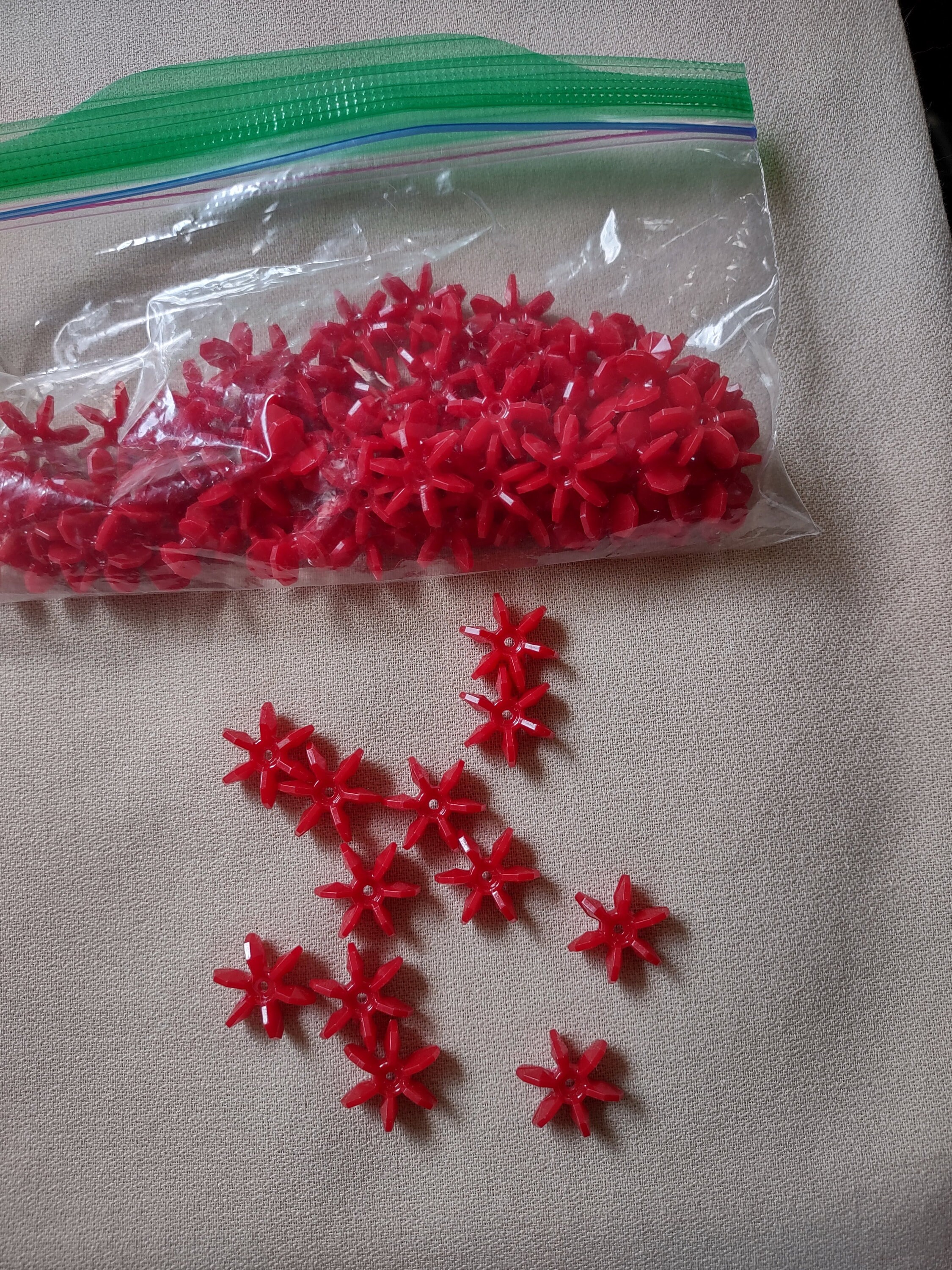 800 Pieces Assorted Starflake Sunburst Paddlewheel Beads - Etsy