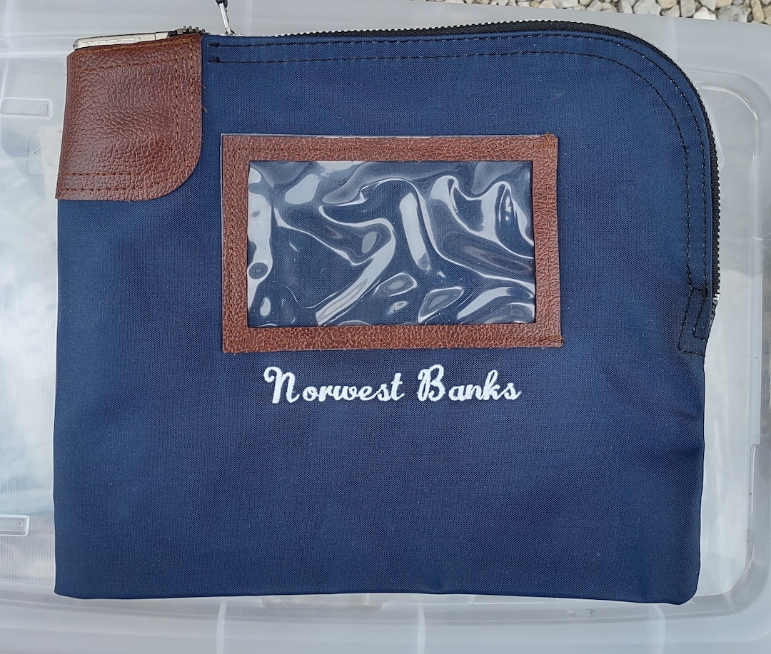 Vintage Locking Bank Deposit Bag With Keys - Etsy