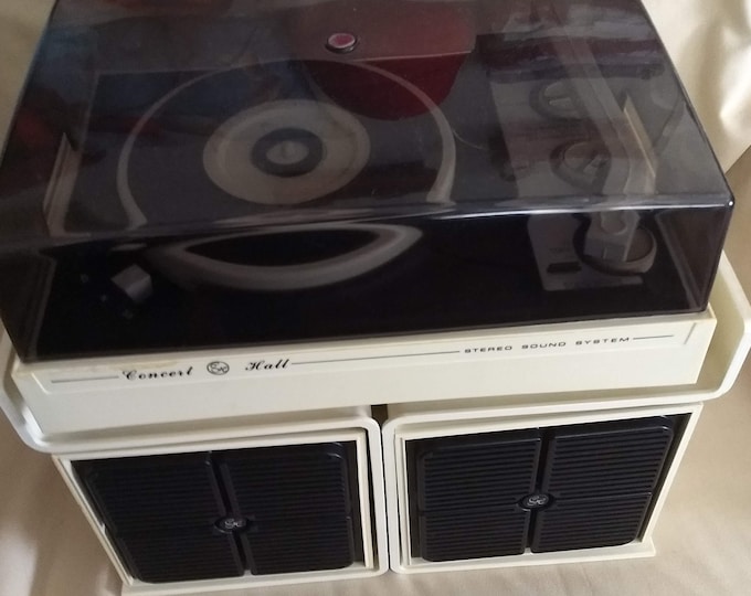 Vintage Modular Concert Hall Stereo Sound System Compact Record Player ...