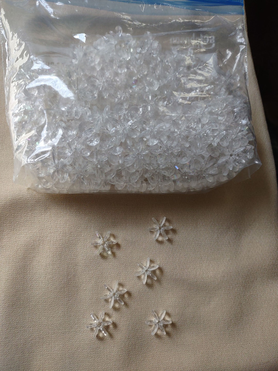 800 Pieces Assorted Starflake Sunburst Paddlewheel Beads - Etsy