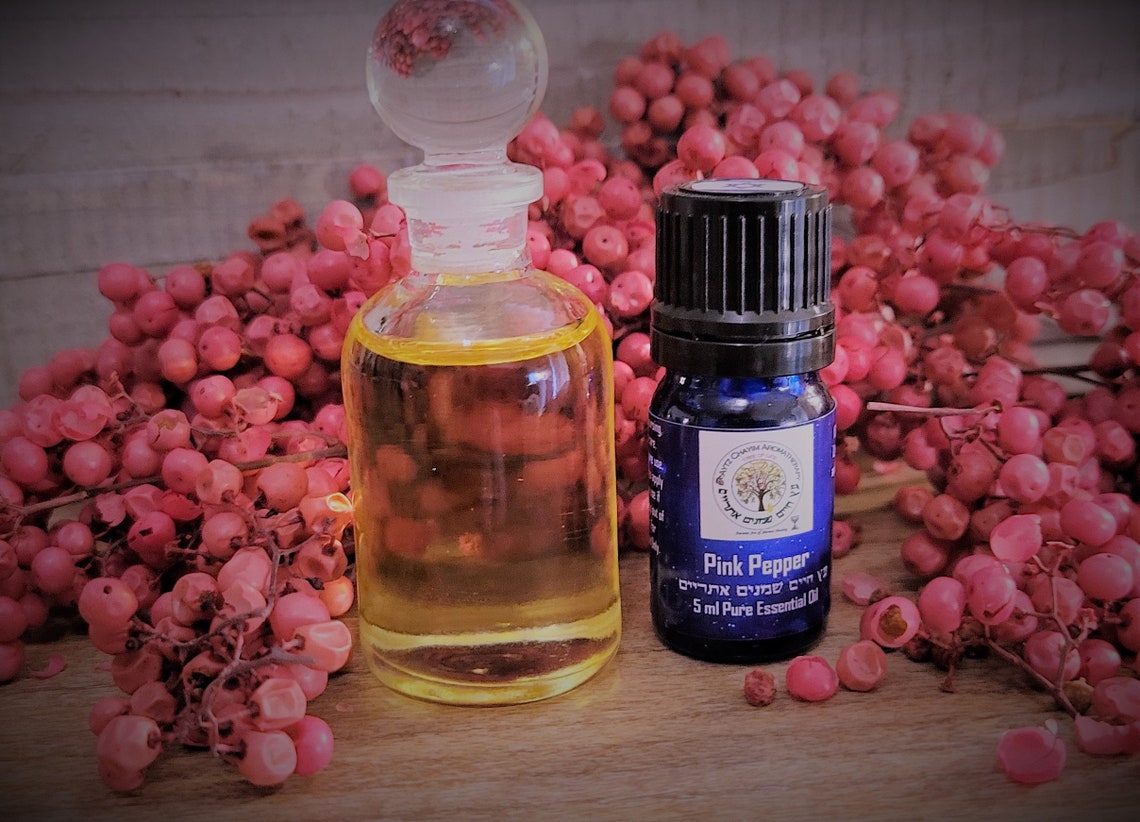 Sweet Pink Pepper 5ml Organic Essential Oil Aytz Chayim - Etsy