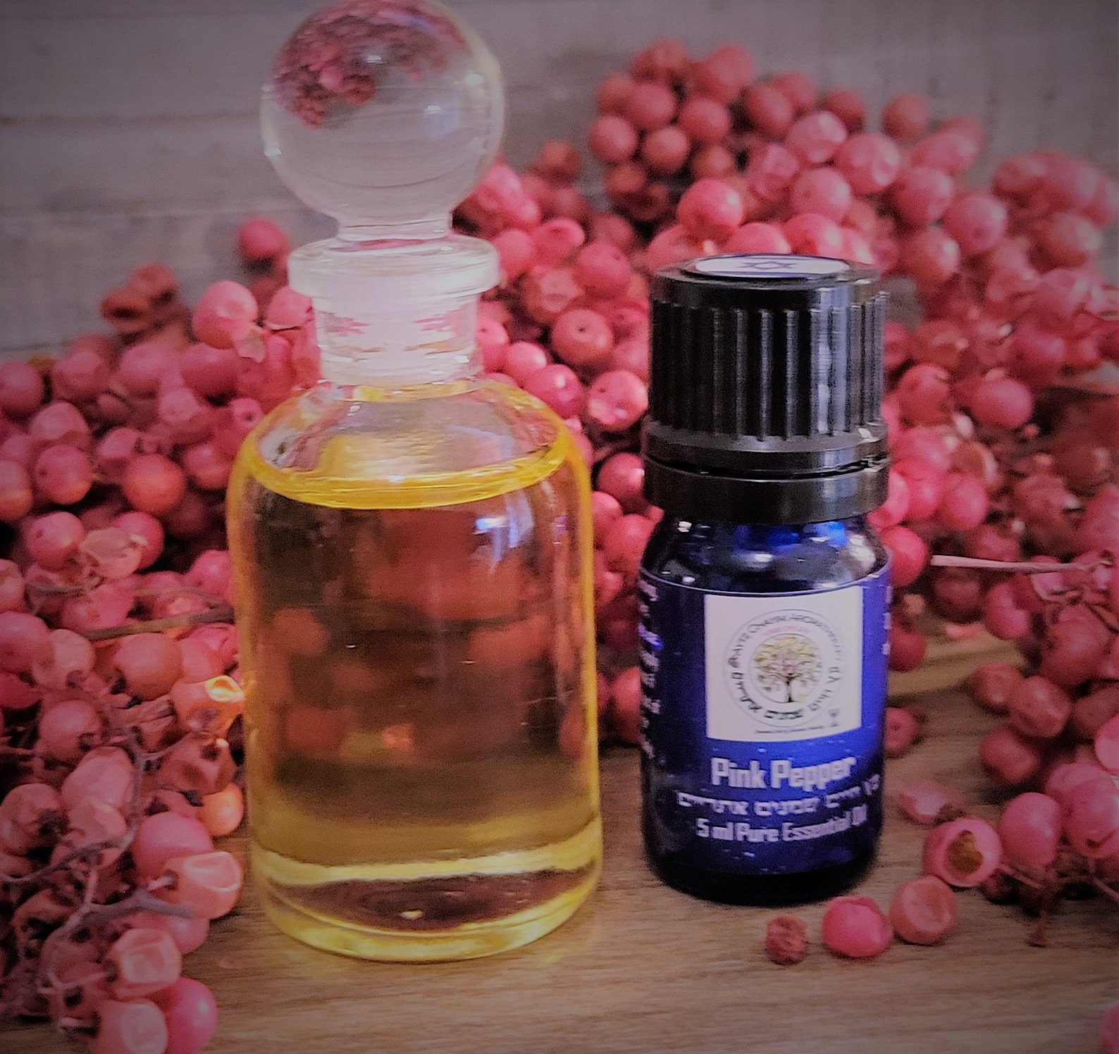 Sweet Pink Pepper 5ml Organic Essential Oil Aytz Chayim - Etsy