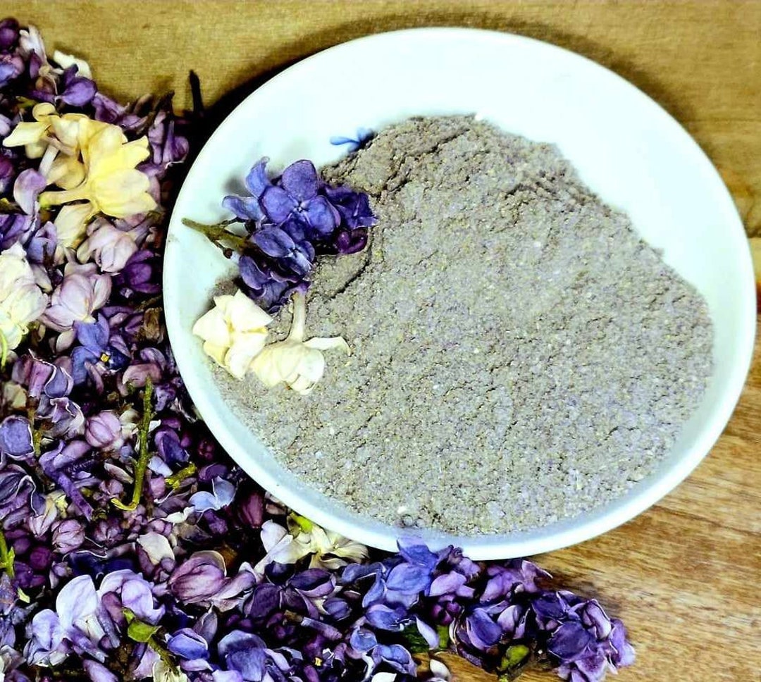 Lilac Powder Comes in a 1oz Miron Violet Glass Jar RARE - Etsy