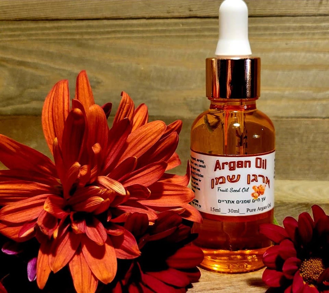 JUDEAN ARGAN Oil From Israel 1 Oz Hair and Skin Essential Holy Land ...