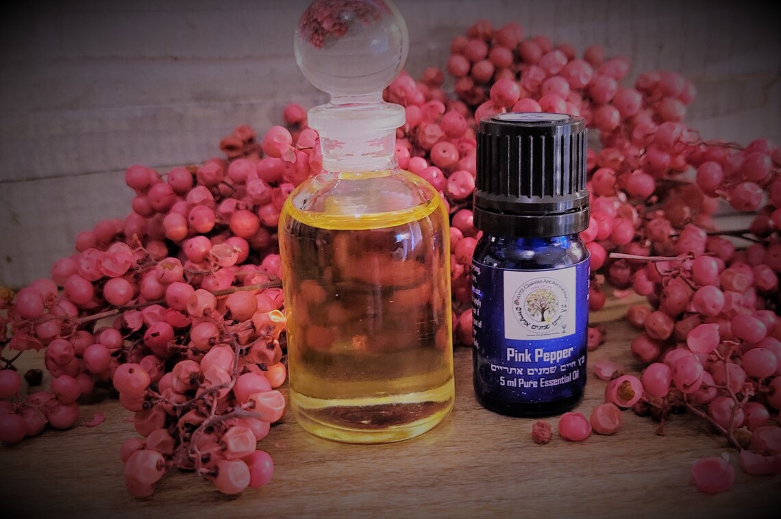 Sweet Pink Pepper 5ml Organic Essential Oil Aytz Chayim - Etsy