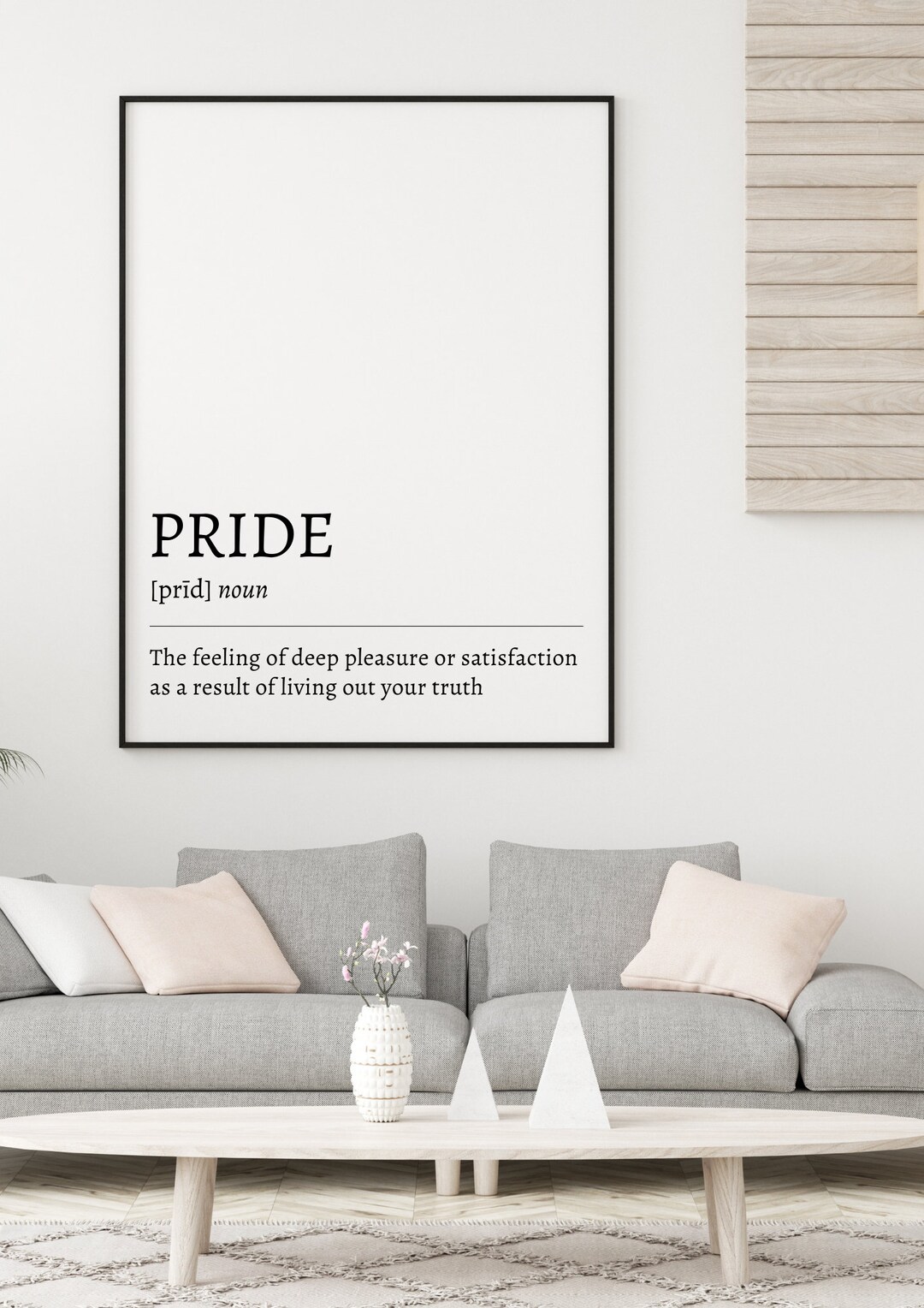 Pride Definition Wall Art Digital Art - Etsy