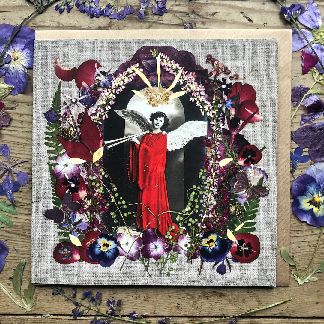 Beautiful Angel Collage Card by Stella Homewood Greetings Cards Hope ...