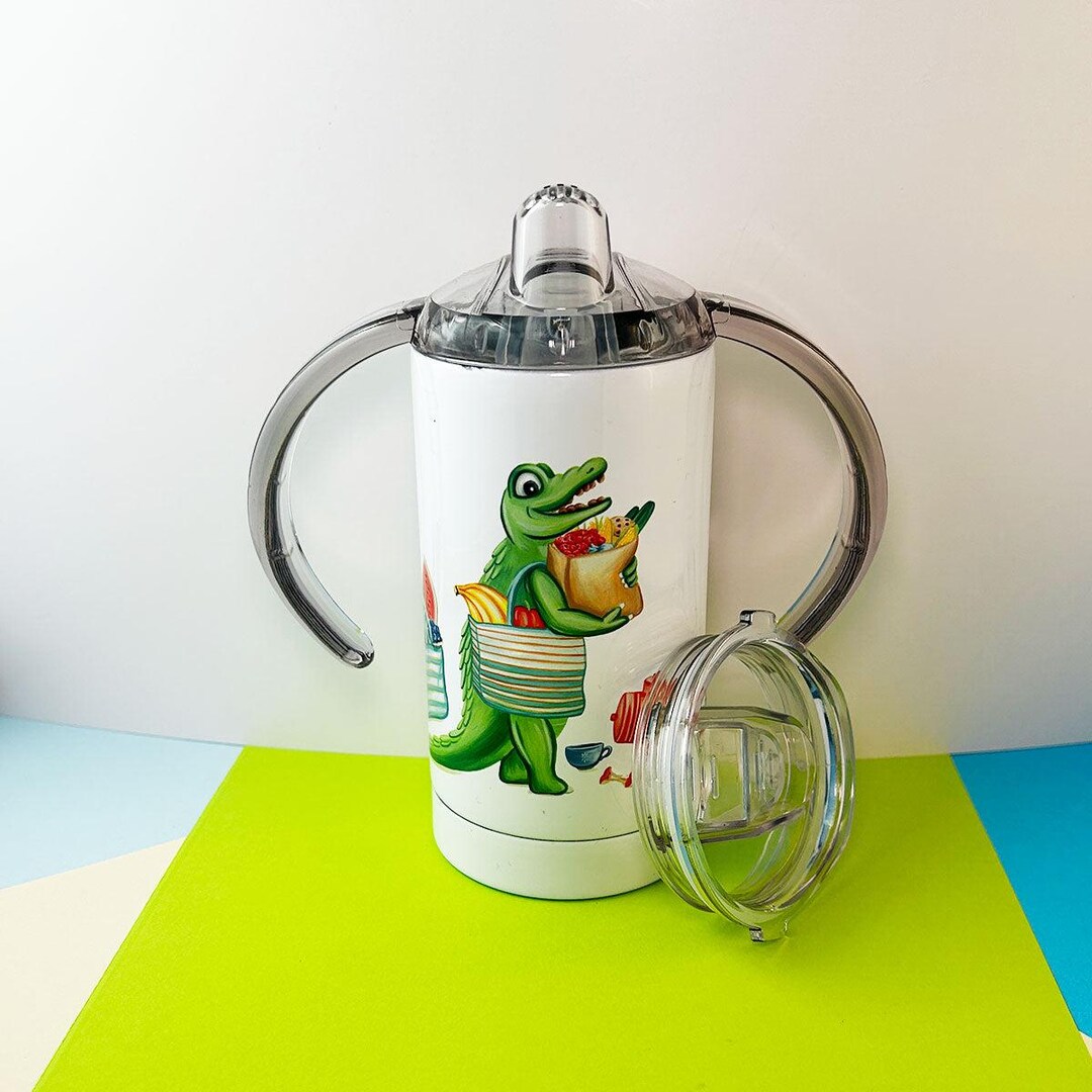 Hector the Alligator - Sippy Cup - Etsy