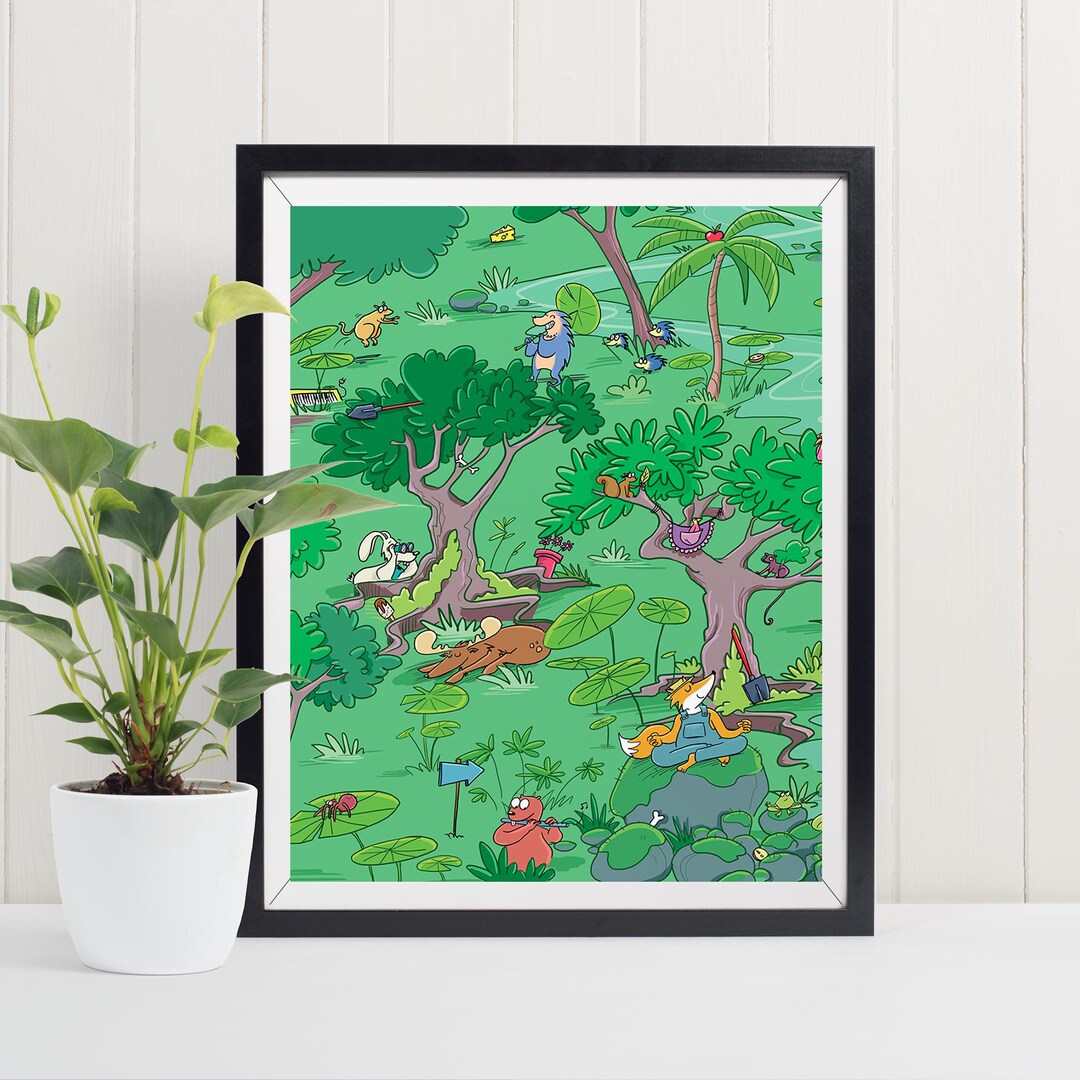 Wapi Le Wapiti - Daintree Rainforest Australia - Poster - Etsy UK