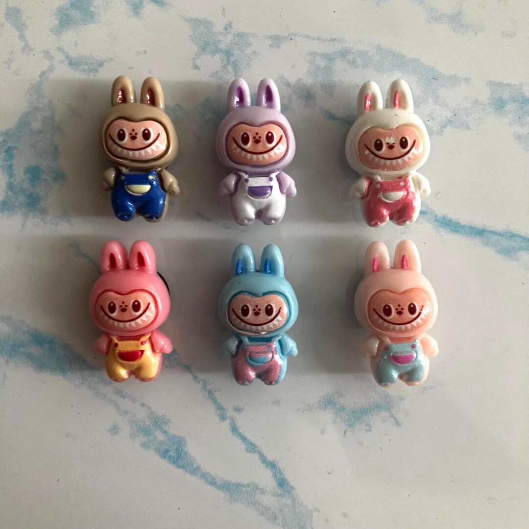 Labubu Inspired Mini Magnet Sets - Etsy
