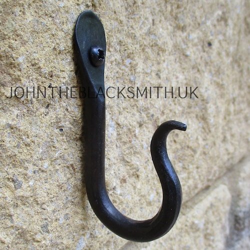 Hand Forged Drive Hook Hooks & Fixtures Storage & Organization etna.com.pe