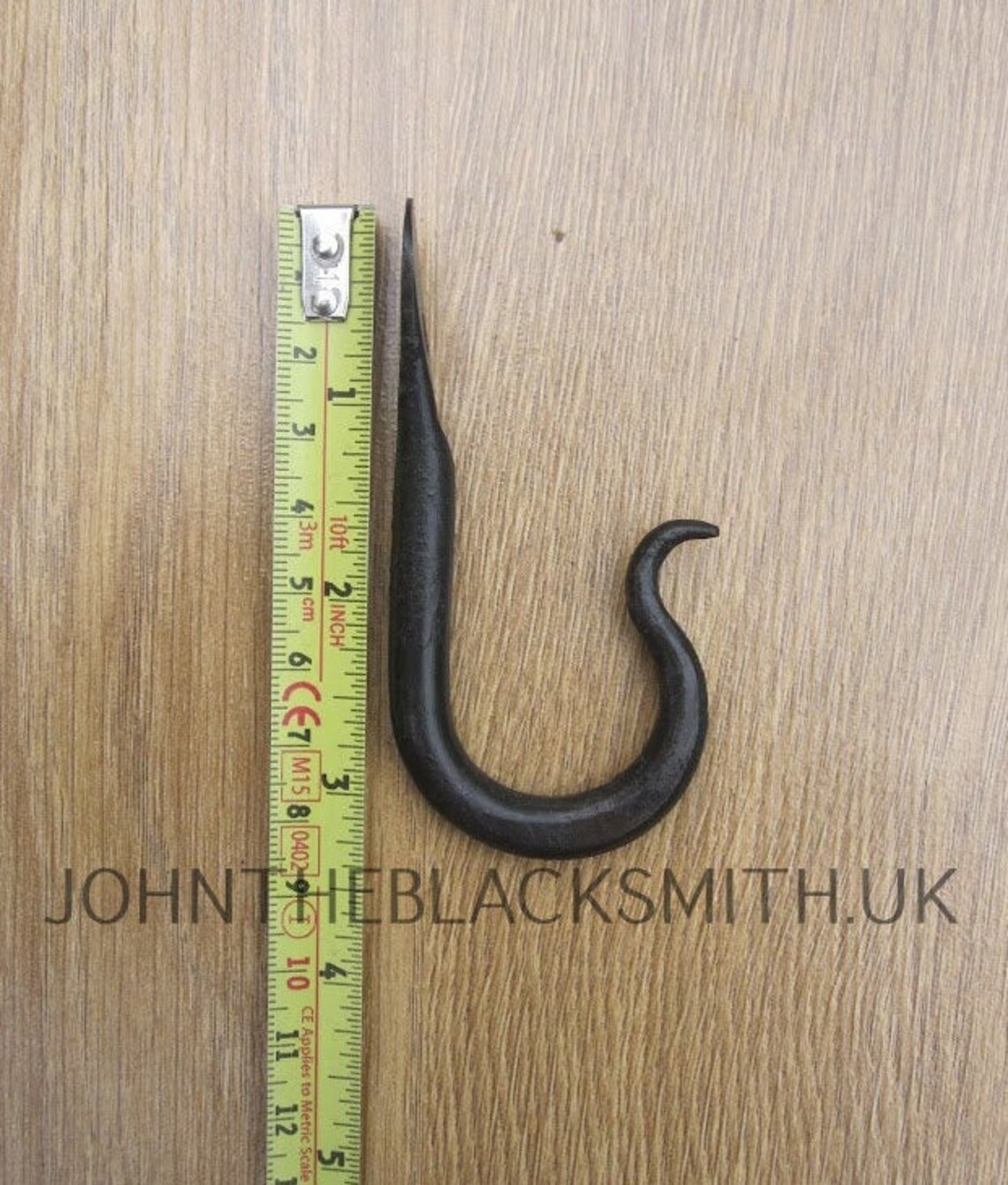 A Hand Forged Wrought Iron Traditional Barn Hook Kitchen | Etsy UK