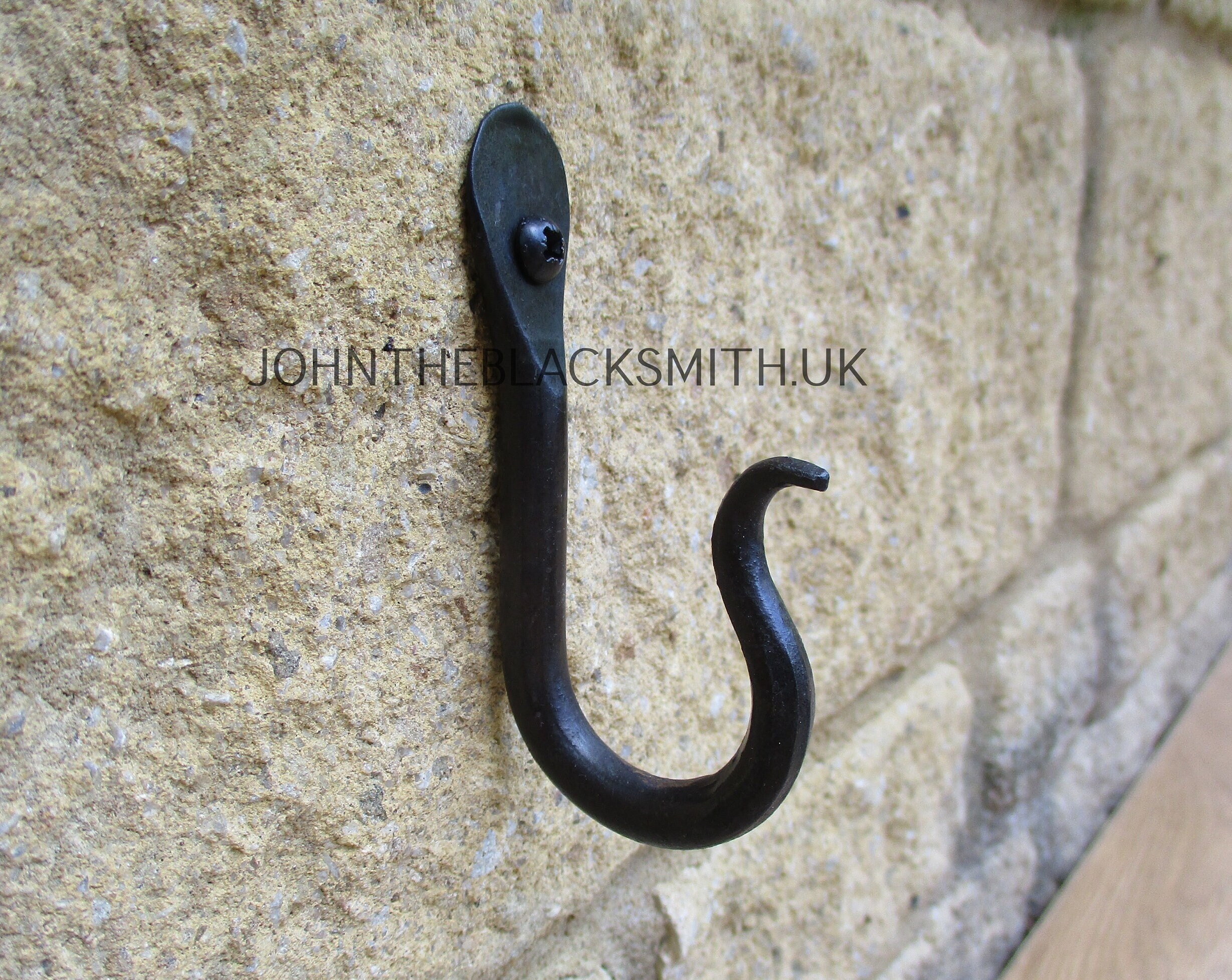 Home & Living Storage & Organization Hooks & Fixtures Hand Forged ...