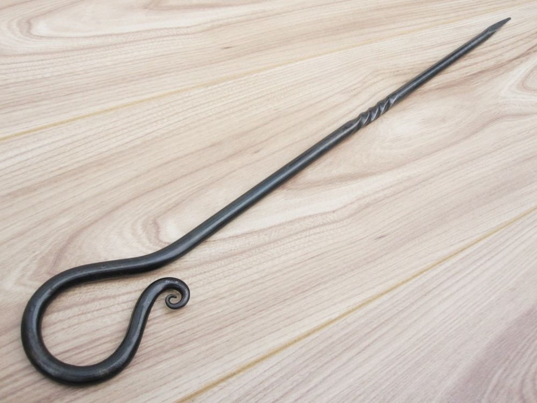 Blacksmith Wrought Iron Forged Fire Poker for Aga's and - Etsy
