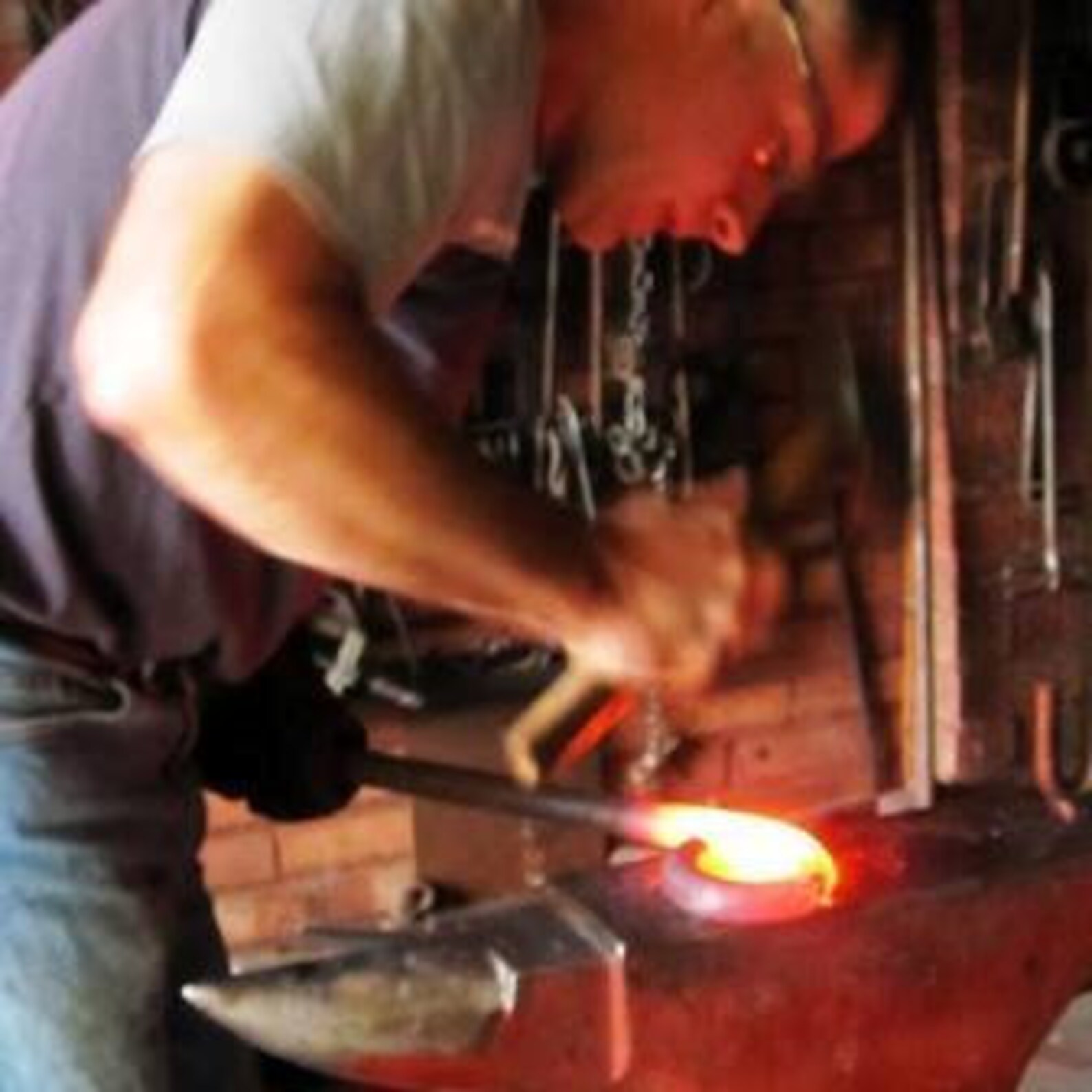 A Blacksmith Hand Forged Musical Treble Clef Fire Poker Tool - Etsy