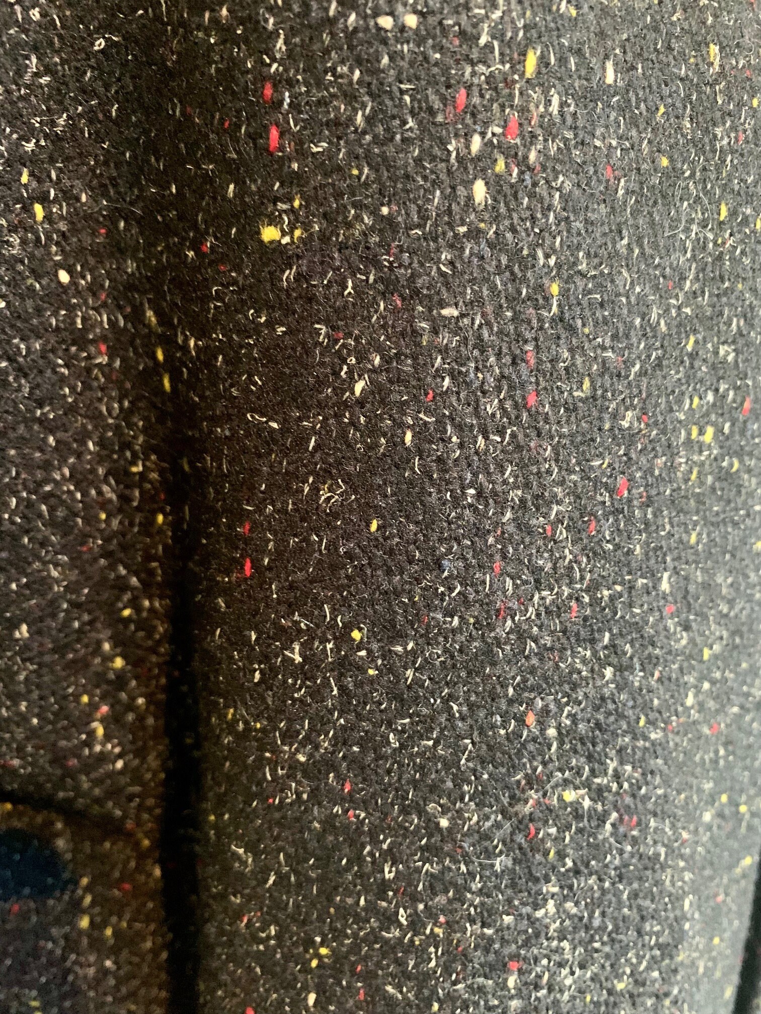 Vintage 1940s/50s Berkray Atomic Fleck Rockabilly Car Coat Overcoat ...