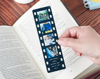 Personalised Photo Film Reel Metal Bookmark - Etsy